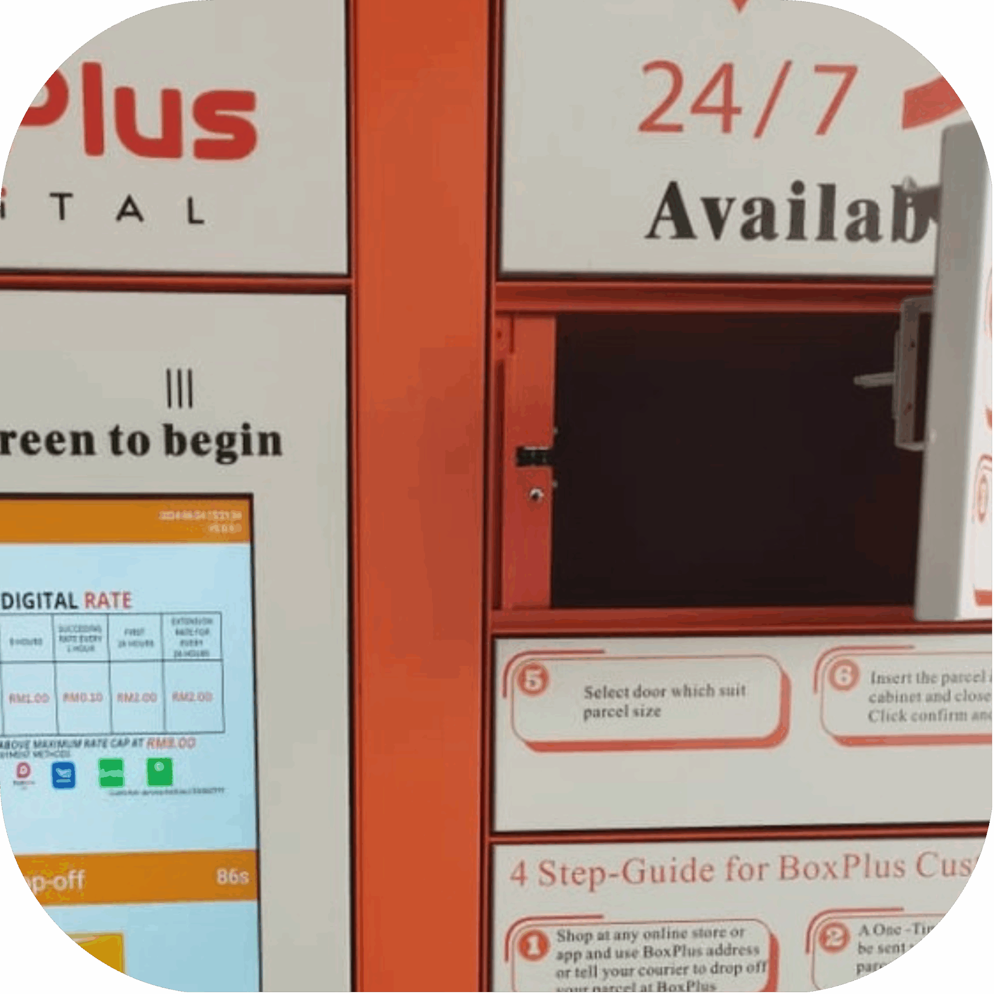 Drop-Off Parcel (Courier) | Box Digital Plus